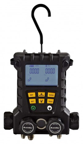 CPS MD100HE 4-Valve Digital Manifold with Clamp Probes