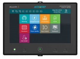 Accuenergy Acuvim 3 Series Advanced Power Quality Meter with display ...