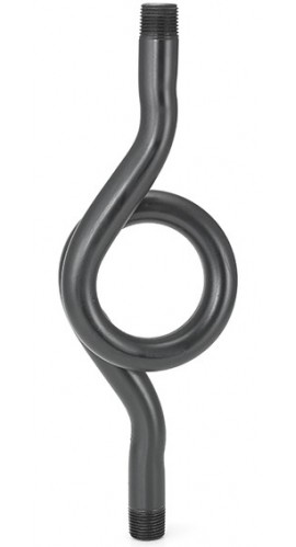 Ashcroft 04-1098-SD-04 Coil Pipe Siphon, 420 PSI, ASTM A-106 seamless steel