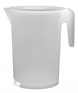 Bel-Art 28994-0000 Tall Form Graduated Pitcher, 5 L