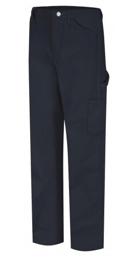 Bulwark PLJ8 Men's Midweight FR Dungaree, navy duck, 40/30