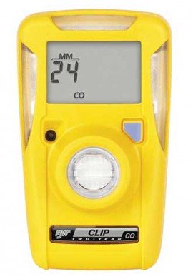 Honeywell BW Clip Series Single-Gas Detector with continuous monitoring ...