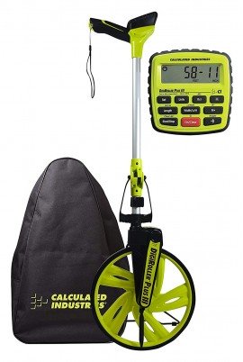Calculated Industries 6575 DigiRoller Plus III Digital Measuring Wheel ...