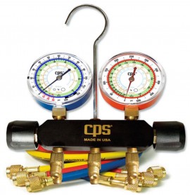 CPS MBDP3 Manifold and Gauge Set with 3' Premium Hoses