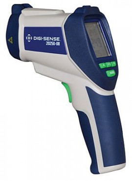 Digi-Sense WD-20250-08 Data-Logging IR Thermometer with NIST Traceable Calibration Certificate ...