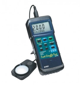 Extech 407026 Heavy Duty Light Meter, 5000 Fc/50,000 Lux