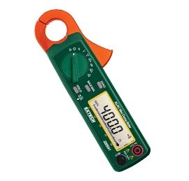 Extech 380941-NIST Mini Clamp Meter, 200A AC/DC,