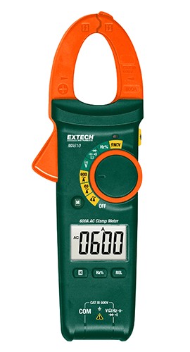 Extech MA610 Clamp Meter & NCV, 600A AC