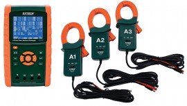 Extech PQ3450 3-Phase Power Analyzer/Data Logger