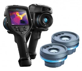 FLIR E75 Thermal Imaging Camera with 24° & 42° Interchangeable Lenses, 320 x 240