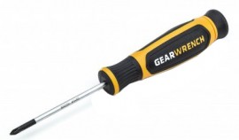 GearWrench 80032H Mini Phillips Dual Material Screwdriver, #0 x 60 mm
