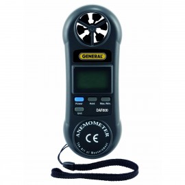 General Tools DAF800 Digital Anemometer for Air Flow Measurement
