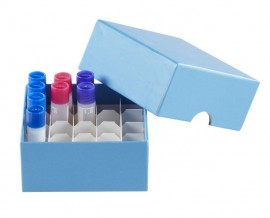 Heathrow Scientific 120519 Cardboard Cryogenic Vial Tube Storage Box ...