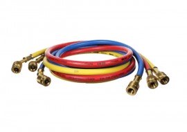 Hilmor 1839158 H36S Refrigeration Hoses, 1/4", 3-pack