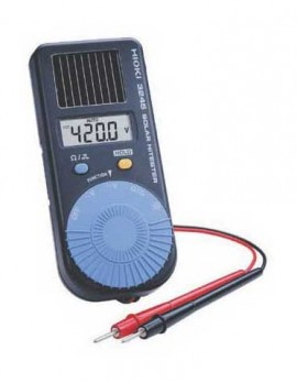 Hioki 3245-60 Solar-Powered Digital HiTester, 600 V