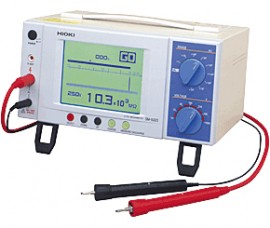 Hioki SM-8220 Ultra Megohm Meter, 10-1,000V DC, 7-Ranges