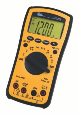 Ideal Industries 61-342 Test-Pro Handheld Digital Multimeter