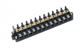 IDEAL Industries 89-513 Terminal Shorting Strip, 12-pole, 22 to 6 AWG