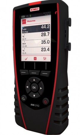 KIMO AMI 310 BASE Multifunction Portable Instrument with 2 input channels