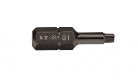 Klein Tools SQ115 Power Drivers, #1 square, 5-pack