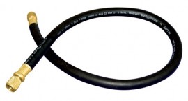 Mastercool 98604 Black Conversion Hose 60" with 1/2" ACME-F x 1/4" FL-F