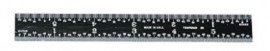 Mitutoyo 182-109 Steel Ruler, 6"
