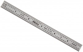 Mitutoyo 182-204 Series 182 Fully-Flexible Steel Ruler, 6" (3R)