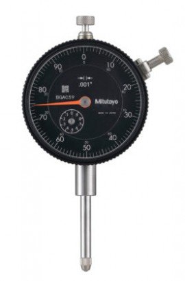 Mitutoyo 2416A-06 Series 2 Standard Dial Indicator with Lug, 1", SAE