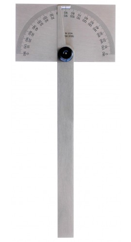 Mitutoyo 968-201 Protractor with rectangular base