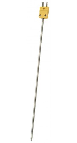 OAKTON WD-08117-40 Digi-Sense Type K Thermocouple, Detachable Probe, 8in