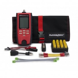 Platinum Tools T130K1 VDV MapMaster 3.0 Cable Tester Kit with network IDs