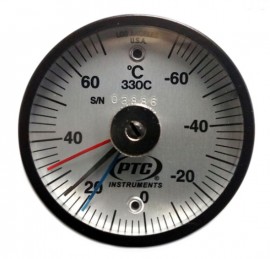 PTC Instruments 330CMM Magnetic Surface Thermometer with max-min hands ...