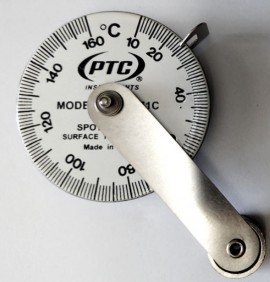 PTC Instruments 571CM Spot Check Thermometer with magnetic leaf spring ...