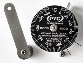 PTC Instruments 575CM Spot Check Thermometer with magnetic leaf spring ...