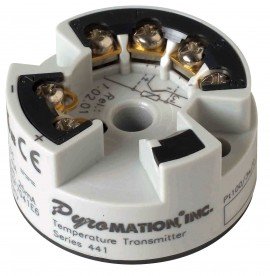 Pyromation 441-00 Universal Temperature Transmitter, Unconfigured