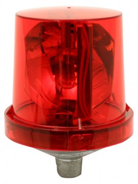 RKI 51-0055RK Rotating Alarm Light, federal signal 225-120V-R, 115 VAC
