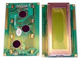 RKI 51-1100RK LCD Display Module, Optrex, 4 x 20"