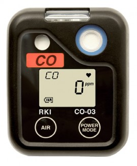 RKI 73-0060-56 CO-O3 Gas Monitor with calibration kit