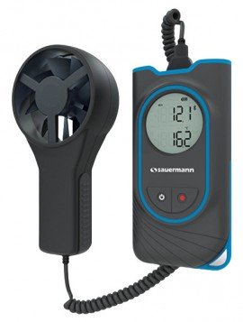 Sauermann Si-VV3 Vane Thermo-anemometer with integrated vane probe, 14 to 140°F
