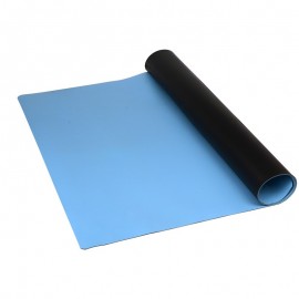 SCS RM24600L2RBL Ultra-R2 Rubber Mat Roll, Blue, 0.06in x 24in x 50ft Roll