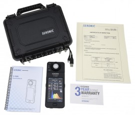 Sekonic C-7000 Spectrometer Bundle Kit, 1563 to 100,000 K, 1 to 200,000 lux