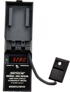 Spectroline NDT DM-365HA Radiometer, 365 nm, 0 to 199.9 µW/cm²