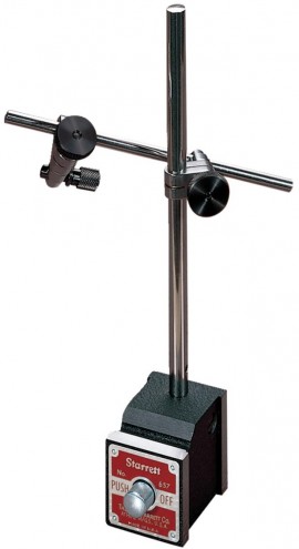 Starrett 657AA Magnetic Base Indicator Holder, Complete Set