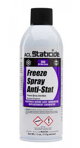 ACL Staticide 8660 Freeze Spray Anti-Stat, 12 oz