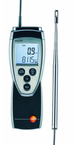 Testo 425 Thermo-Anemometer w/ Hot Wire Probe
