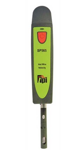 TPI SP565 Thermal Anemometer Smart Probe, 40 to 3900 fpm, -4 to 140°F