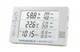 Traceable 6455 Memory-Loc Data Logging Barometer