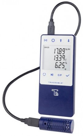 Traceable 6526 Wi-Fi Data Logging CO 2 Meter with external ambient sensor