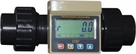 Truflo TKB-40-PF Flow Meter, paddle wheel, PVDF, 1½"