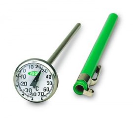 VEE GEE 81550 Scientific Dial Thermometer with stem cover, 50 to 550°F ...